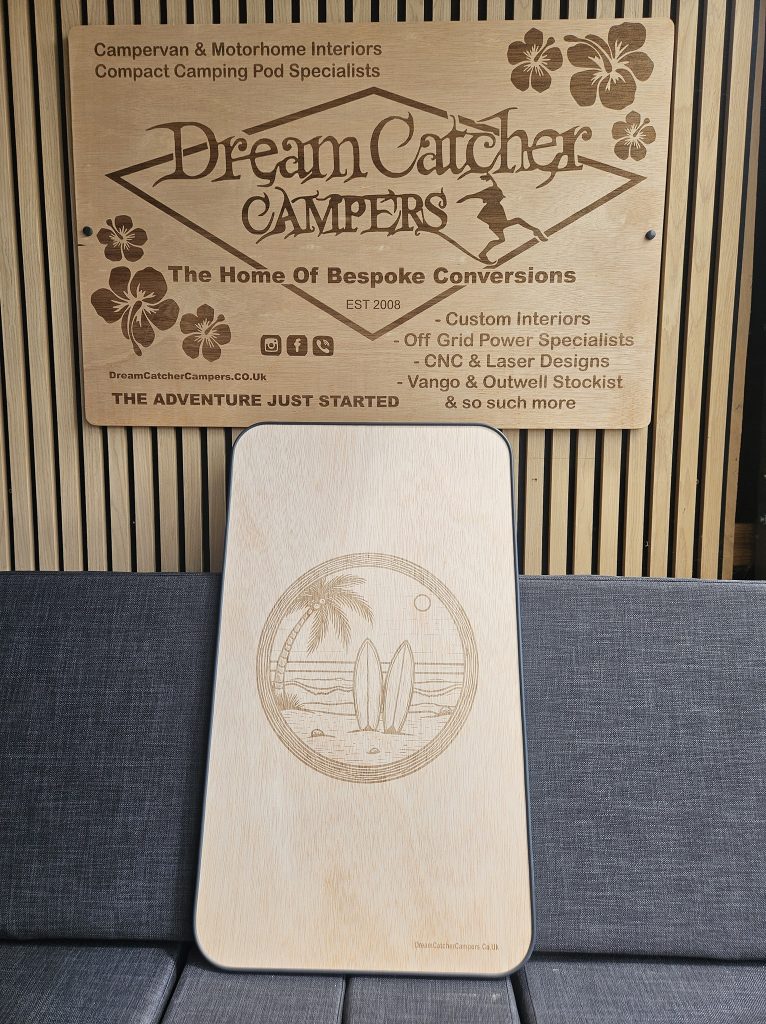 Beach Vibes Table - Dream Catcher Campers